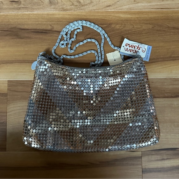 Bags | Silver And Gold Party Purse | Poshmark